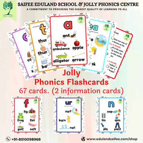 Jolly Phonics Flashcards | Saifee Eduland