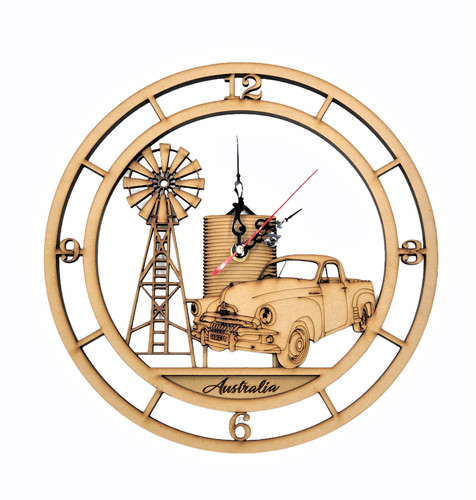 Vintage Holden Clock | Triad Laser Crafts