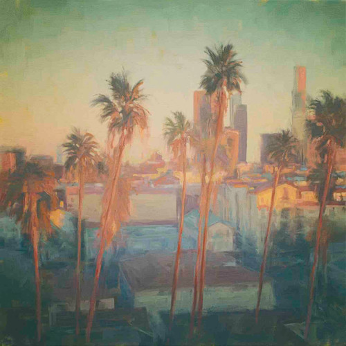 Last Light in the city | Richard J Oliver Art