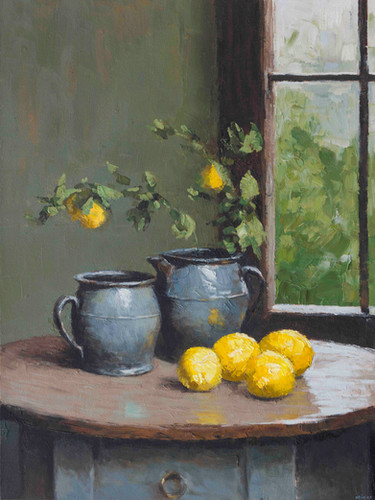 Still life in Farmhouse | Richard J Oliver Art
