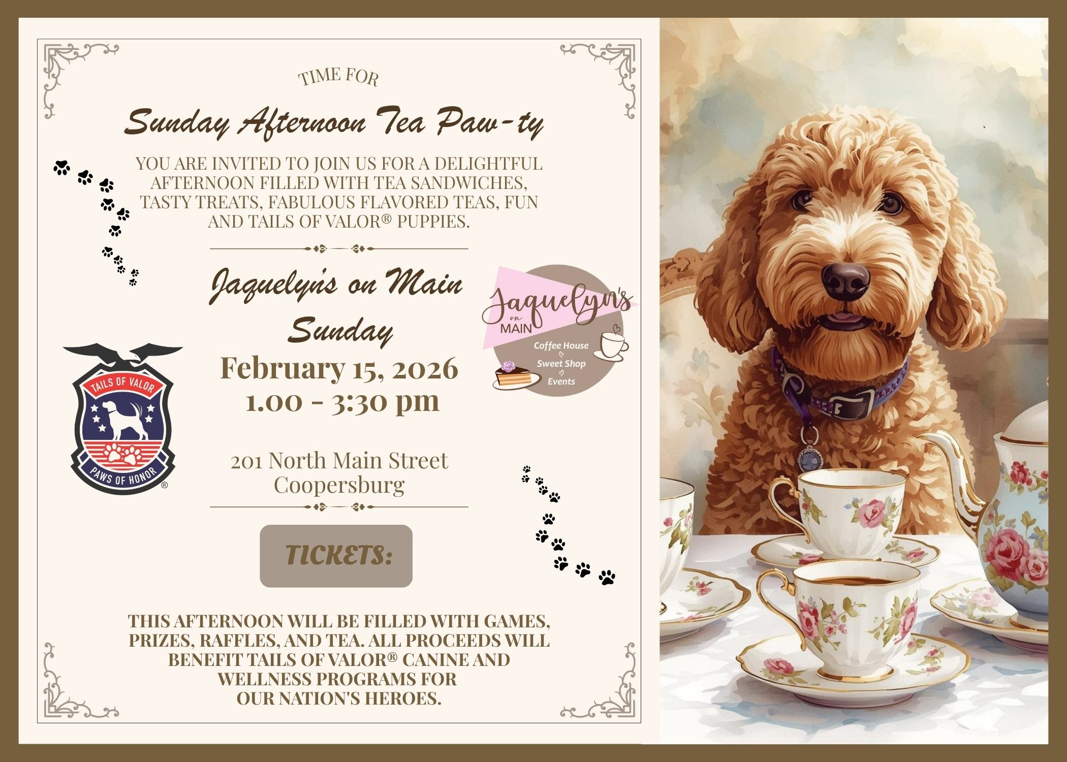 Afternoon Tea Paw-ty | Tails of Valor