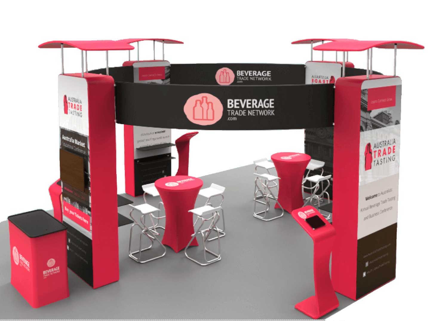 Stands Portátiles de Tela | Displays en Línea