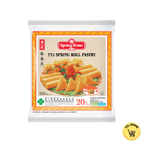 Spring Home Spring Roll Pastry 8.5" (20sht) 275g | Fil@home