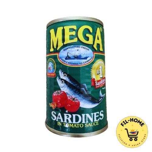 MEGA Sardines in Tomato Sauce 155g | Fil@home