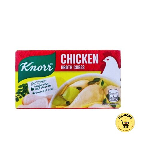 Knorr Chicken Broth Cubes 60g | Fil@home
