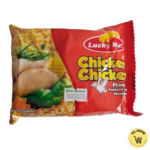Lucky Me Instant Noodles Chicken Flavour 55g | Fil@home