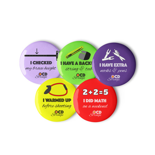 Achievement Pins | OCD Strings