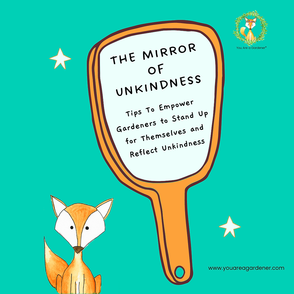 The Mirror Of Unkindness-Tips To Empower Kids to Stand Up for ...
