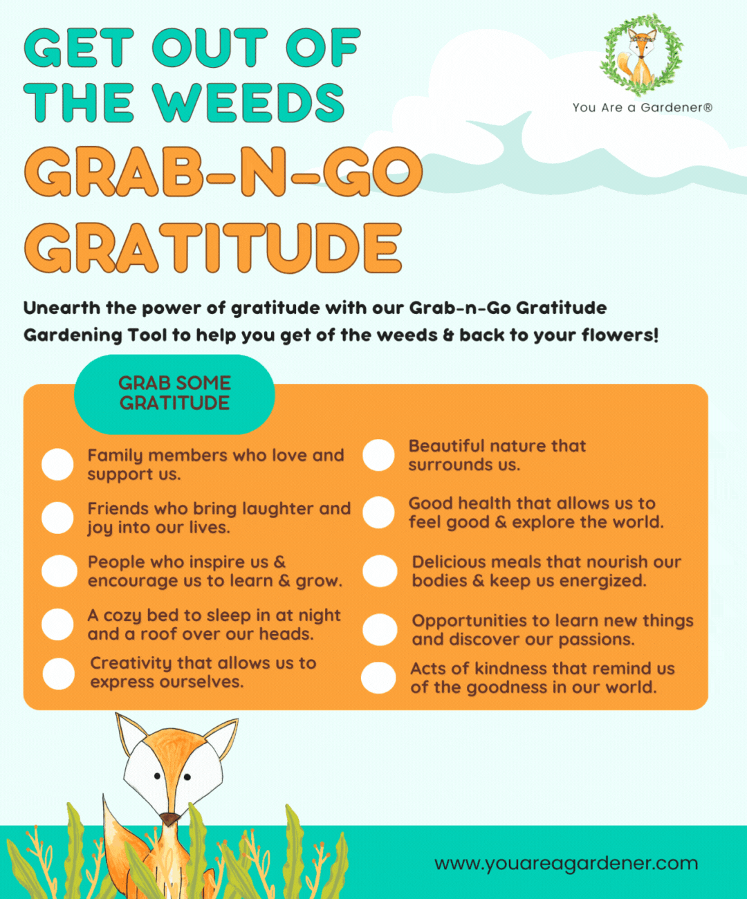 Download Free SEL Printables | For Home or School | youareagardener