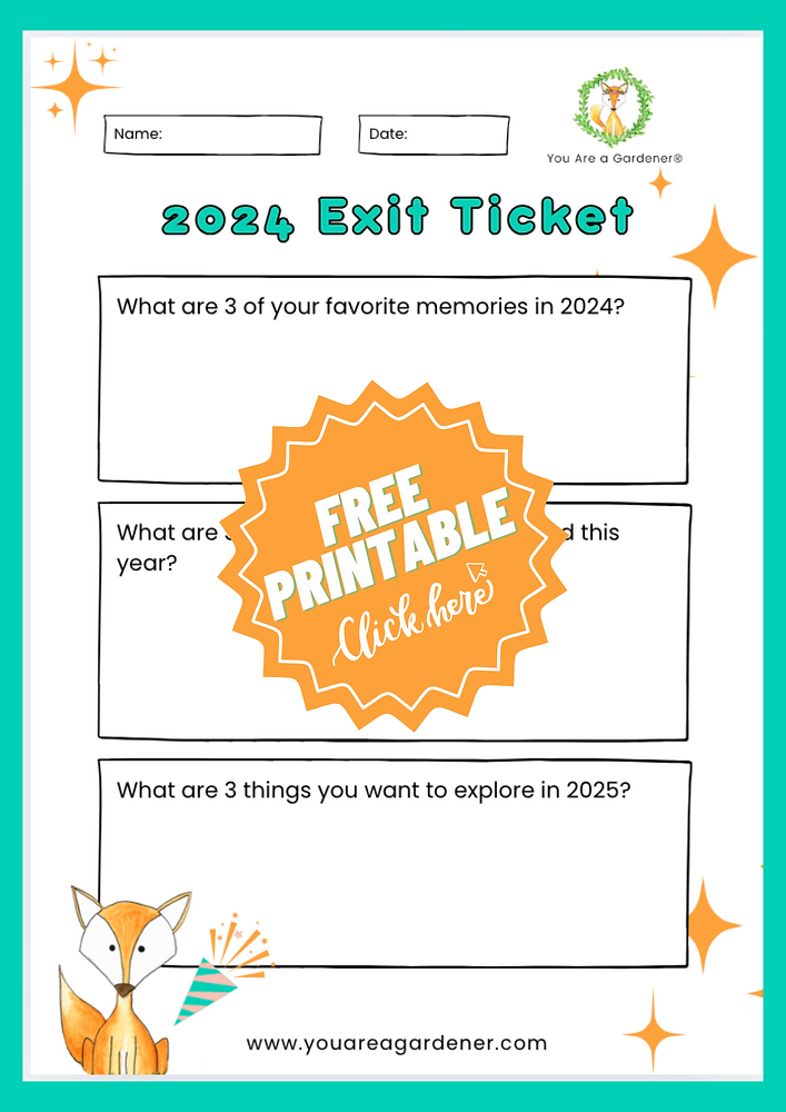 Celebrating Growth: 3 Activities to Reflect on 2024's Flowers and Plant ...