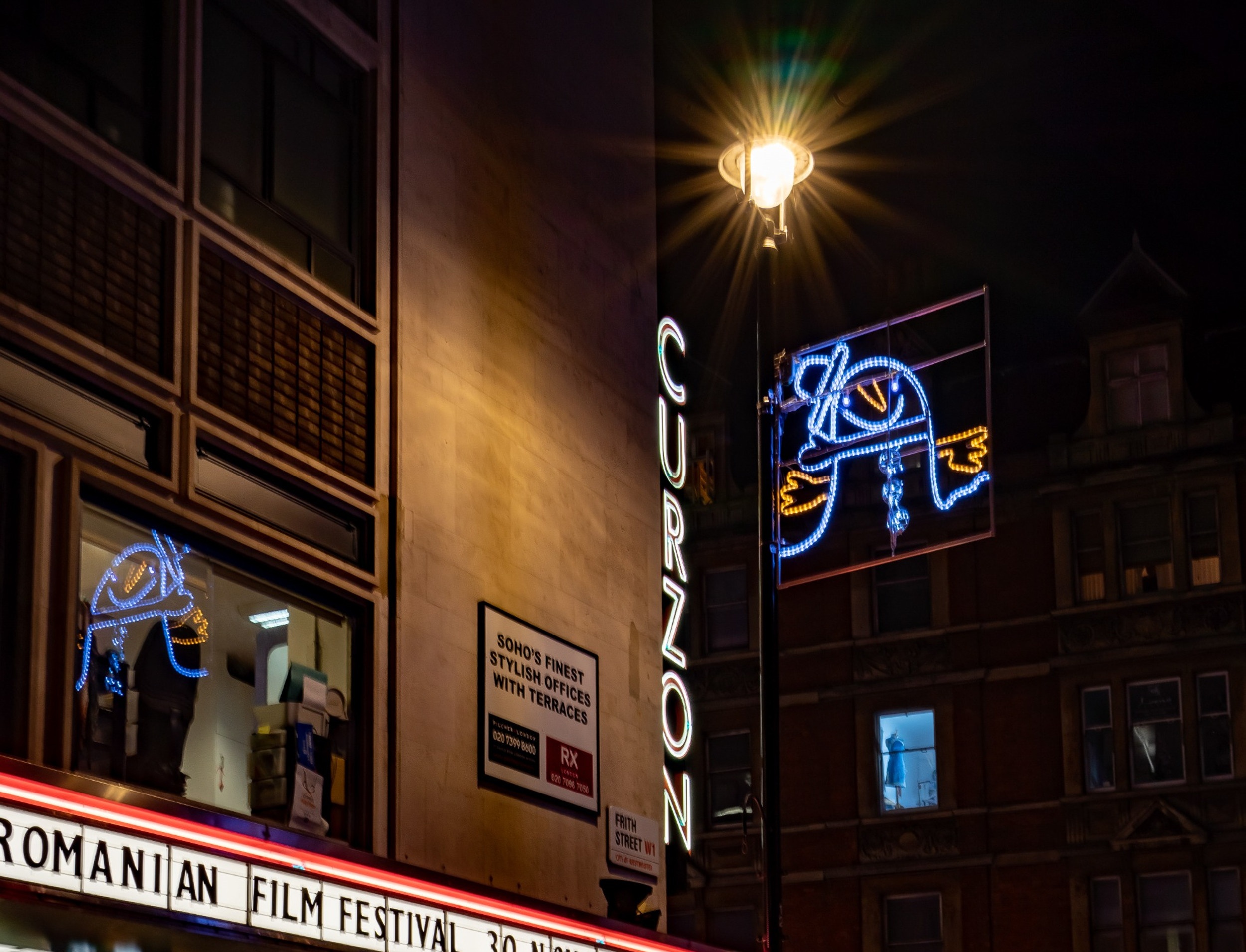 Soho Christmas Lights 2023