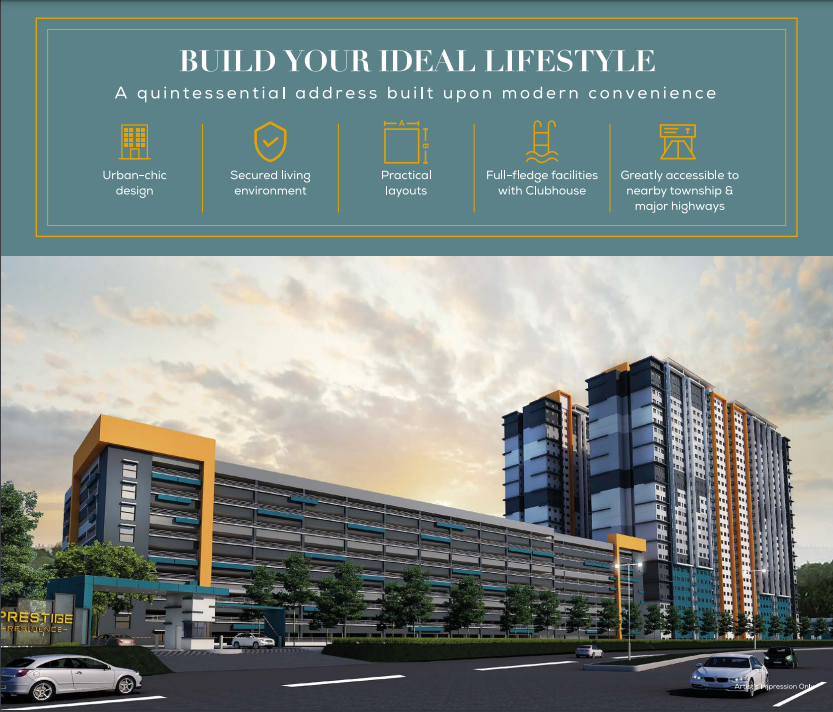 Prestige Residence | 850sf | 3 Rooms from 34XK | Completing 2025 ...