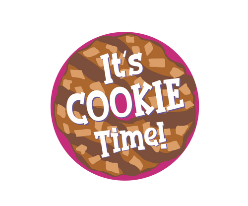 Cookie Time - Round | COOKIE SIGNS