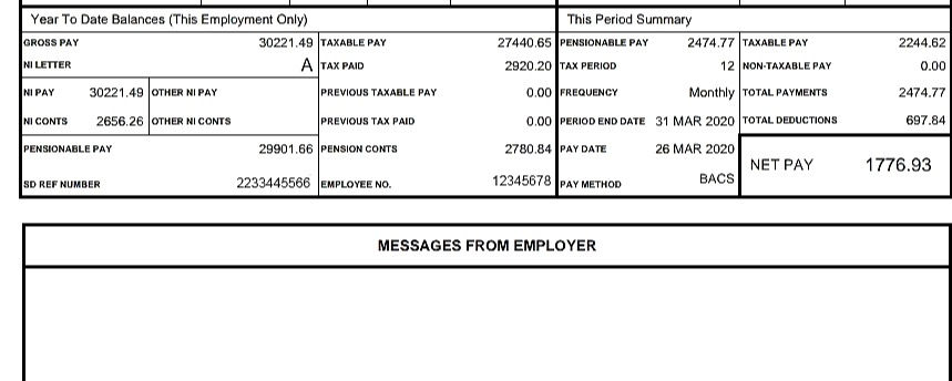 Anatomy of NHS payslip -- How much do UK Registered Nurses (RGN) get paid?