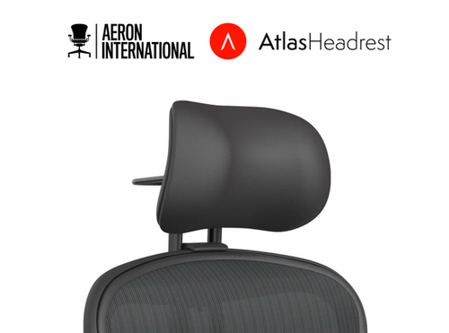 Atlas Headrest Herman Miller Aeron Fabric Graphite | Aeron International