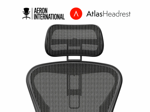 Atlas Suspension Headrest Classic Graphite | Aeron International