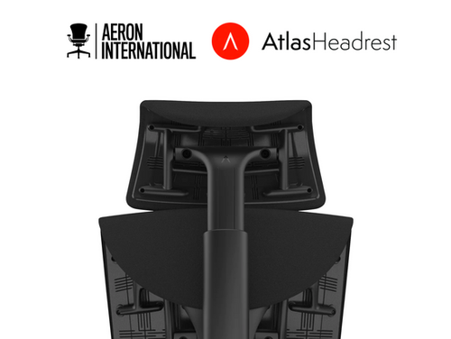 Atlas Headrest Herman Miller Embody Logitech Edition Black Sync | Aeron ...