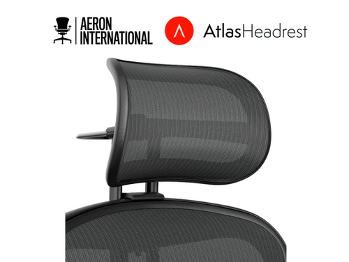 Atlas Headrest Herman Miller Aeron Remastered Onyx | Aeron International