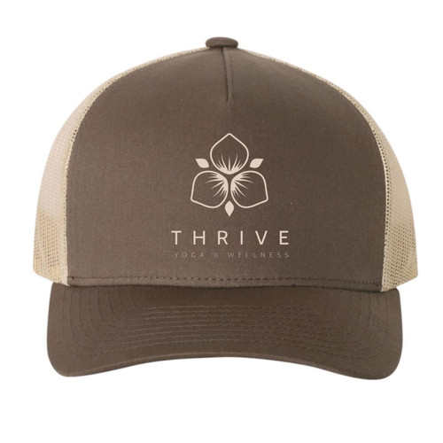 Thrive Adult Retro Trucker Hat | ThriveYogaOC