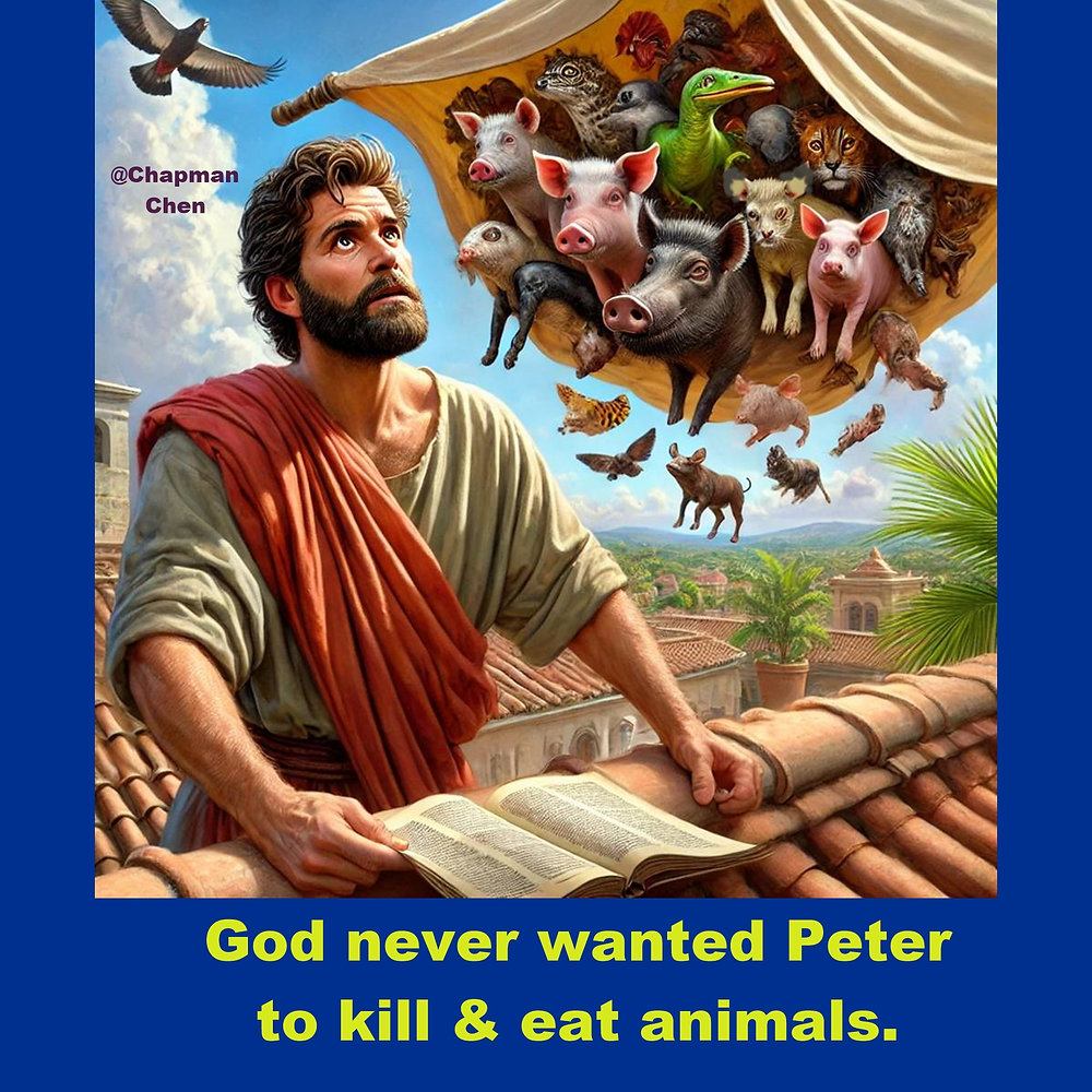 God Never Wanted Peter to Kill and Eat Animals! (Revised) By Dr ...