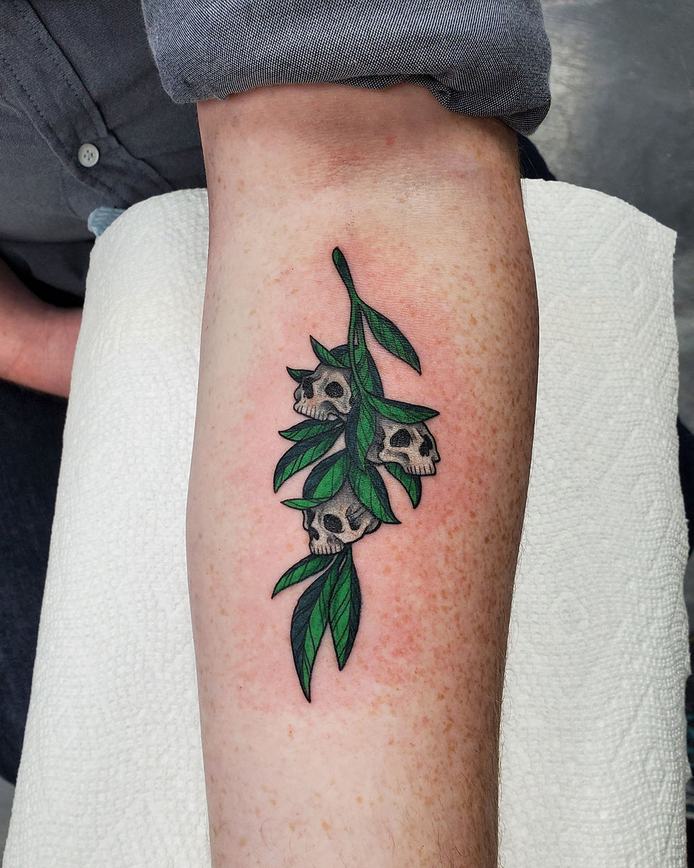 new tattoo ink bleeding