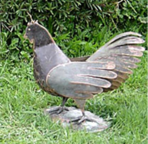 Hen - Copper | Rustic Twist