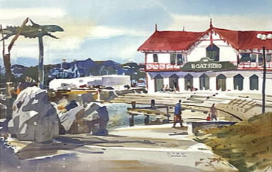 Eye in the Sky | Ted Sherwin, Watercolour Artist