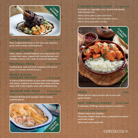 Catering from Thoroughbreads Kitchen