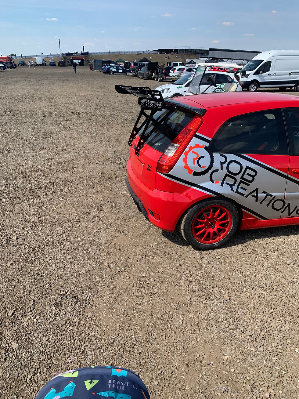 Fiesta mk6 Swan Neck Spoiler Kit | MGC Modifications
