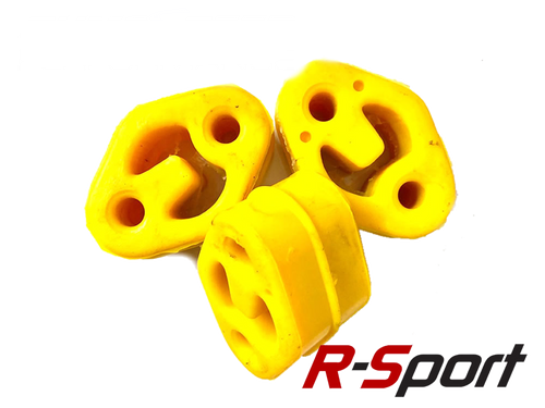 Fiesta ST Mk8 R-Sport Yellow Uprated Silicone Exhaust Mount | MGC ...
