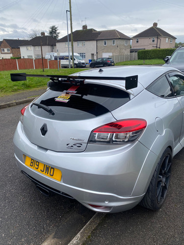 Renault Megane 3 RS Top Mount Spoiler Kit | MGC Modifications
