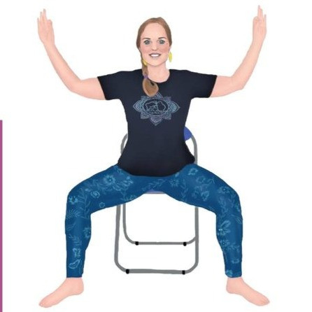MMC8 - Sun & Moon Salutation | LV Chair Yoga Aus