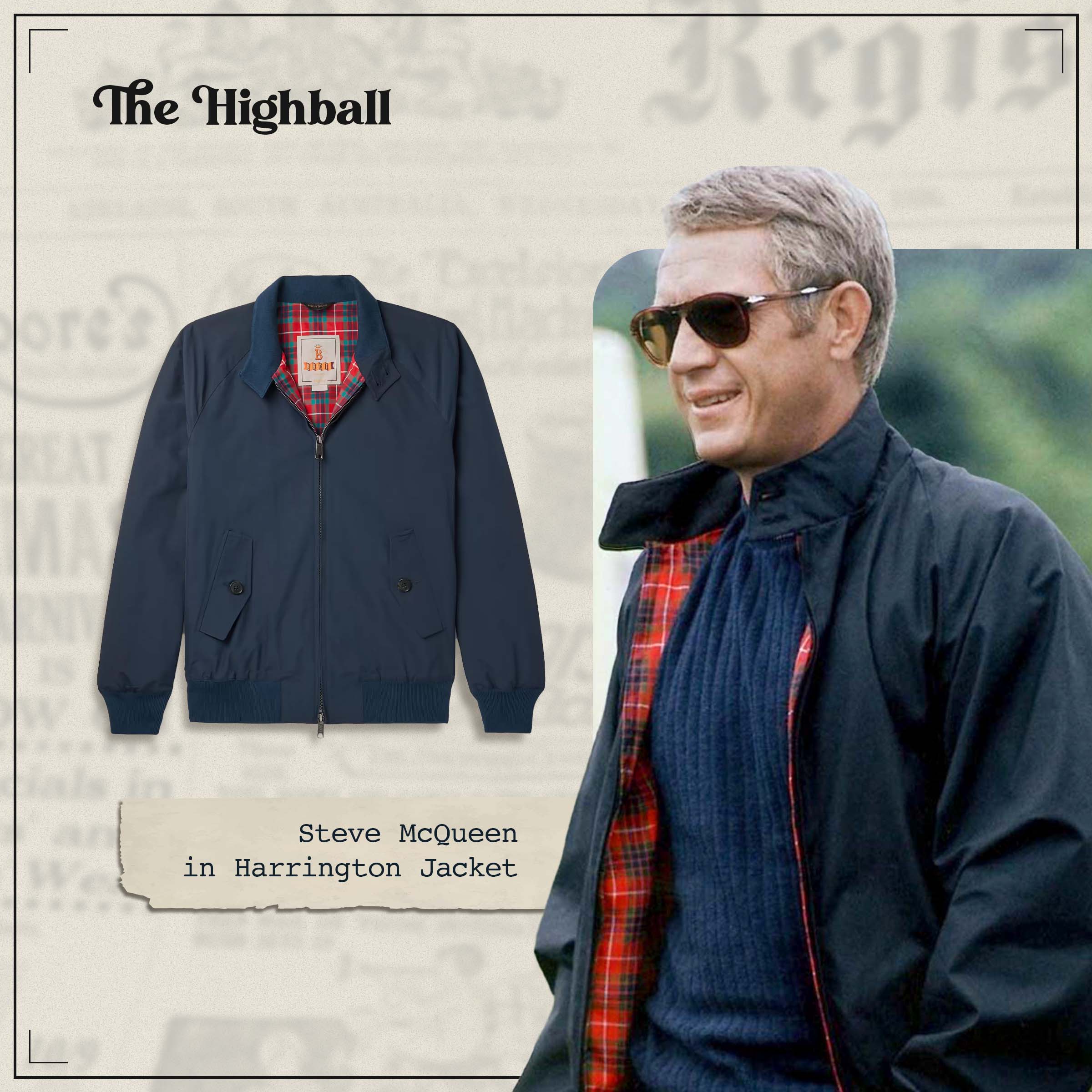 Harrington Jacket | The Highball Tips