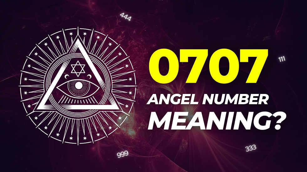 0707 Angel Number Meaning: Embrace Spiritual Guidance And Transformation