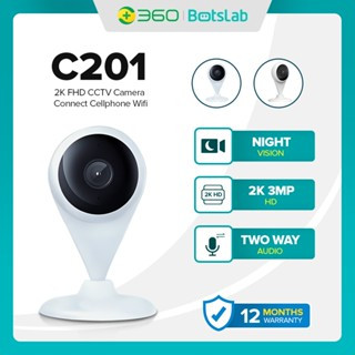 360 Botslab C201 Fix 2k 3MP Wifi Indoor Smart IP Camera CCTV | Smartifact