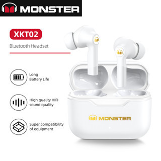 Monster XKT02 TWS Wireless Bluetooth 5.1 Headset Subwoofer HIFI ...