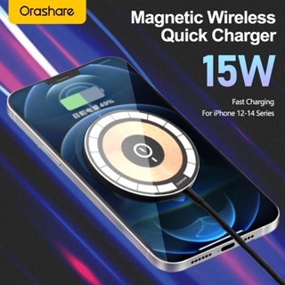 Orashare MW01 Wireless Magnetic Fast Charger Transparent Mini and ...