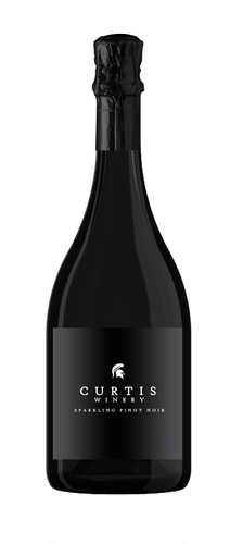 Sparkling Pinot Noir Rosè wine from Curtis family Vineyards