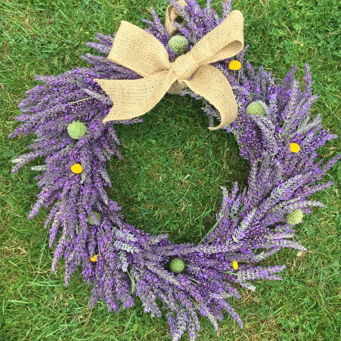 Lavender Wreath Workshop | Yorkshire Lavender