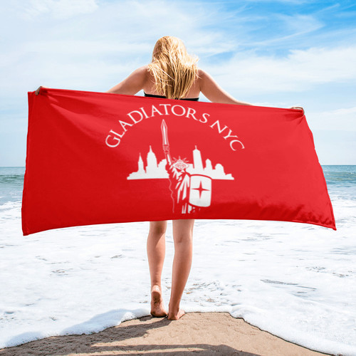 Gladiators NYC Towel (red) | Gladiators NYC