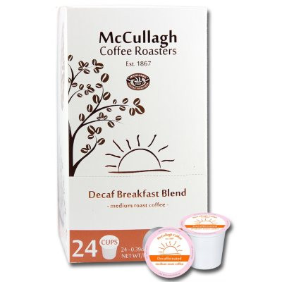 McCullagh Coffee Roasters Decaffeinated Coffee (96 ct ...