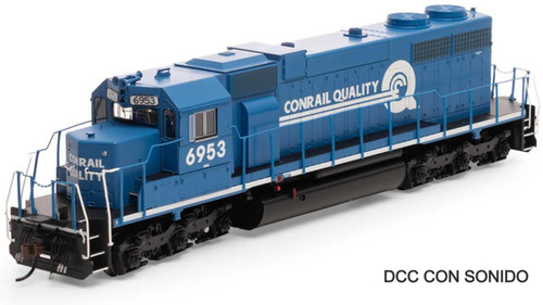 Athearn RTR ATH88944, Locomotora SD38, CONRAIL #6953 [DCC + SOUND ...