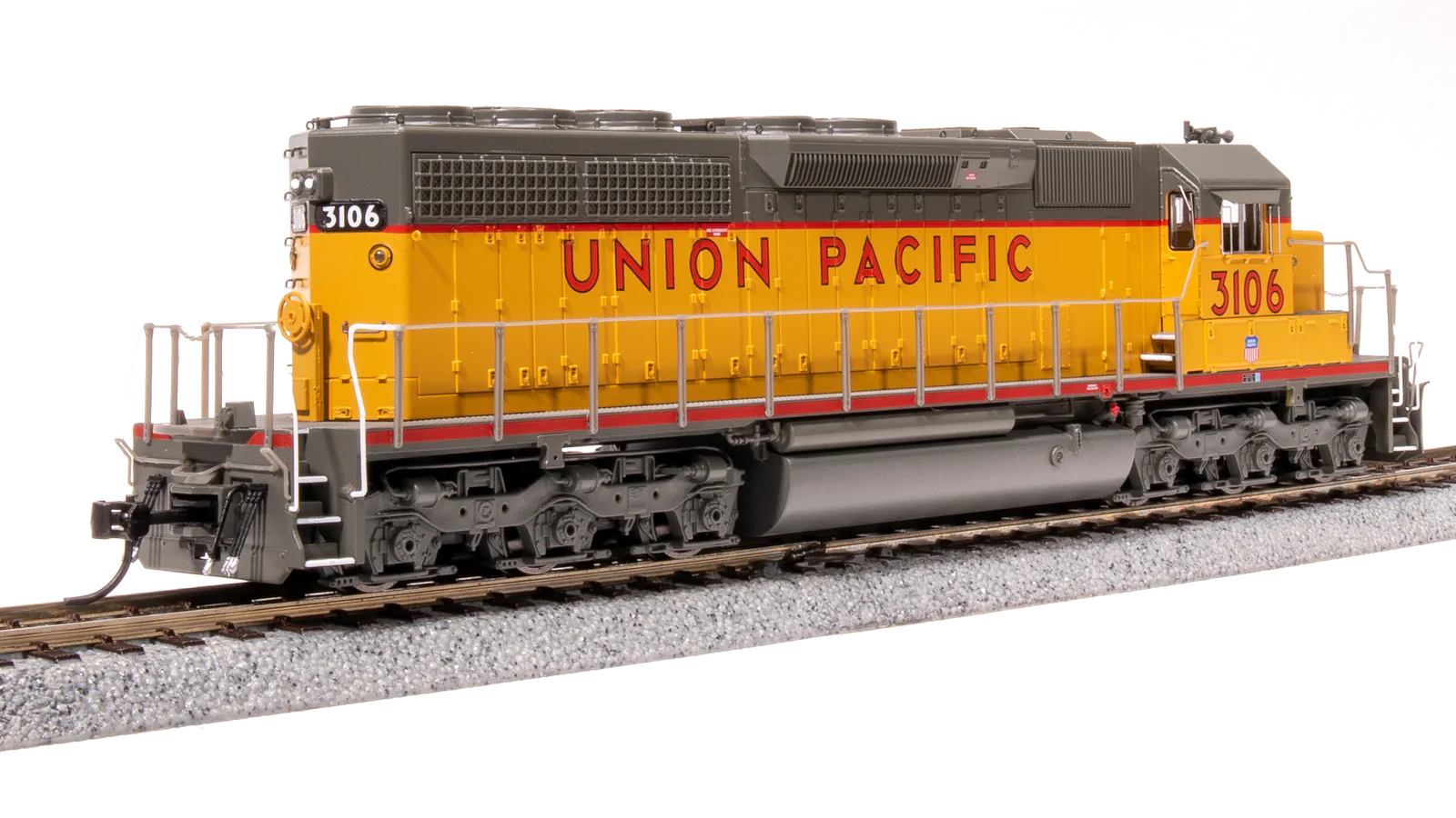Broadway Limited 9048, EMD SD40, UP 3106, Stealth DC | Hobbycenter Chile