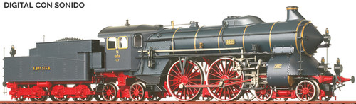 Brawa 70018, Locomotora a vapor S 2/6, K.Bay.Sts.B., ép. I [DCC+SOUND ...