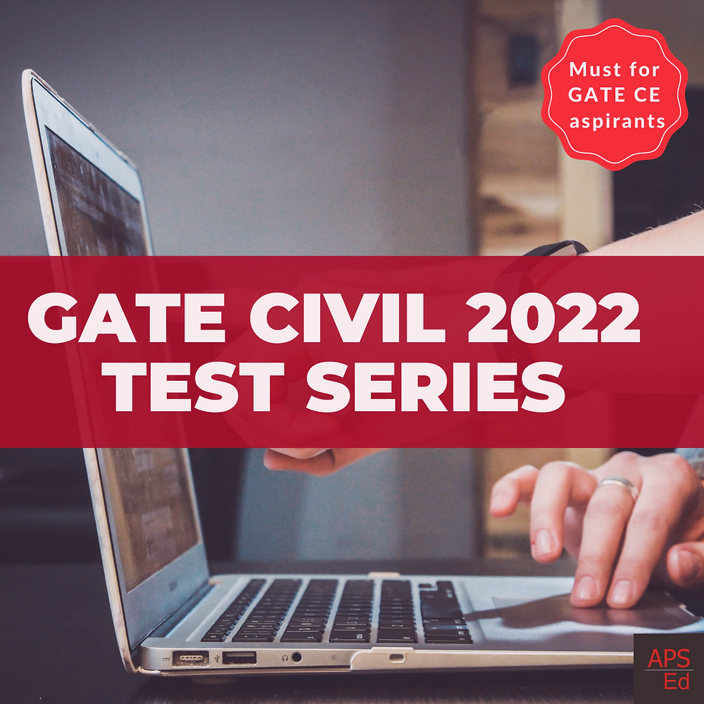 GATE Test Series for Civil Engineering | GATE CE 2022