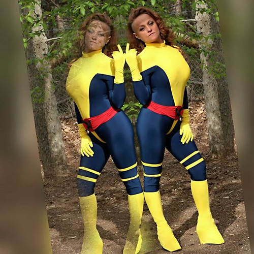 Sabra Kadabra's classic Marvel comic bodysuit Cosplay Costume ...