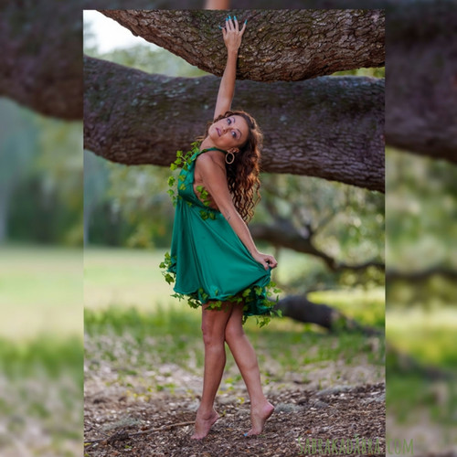 Sabra Kadabra's Poison Ivy baby doll dress Cosplay Costume | sabrakadabra