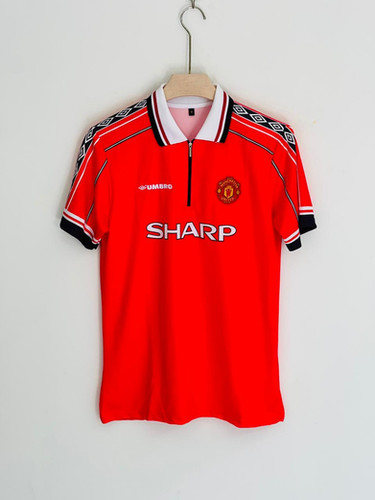 BECKHAM MAN UTD 1998-99 HOME KIT | Hub Of Jersey