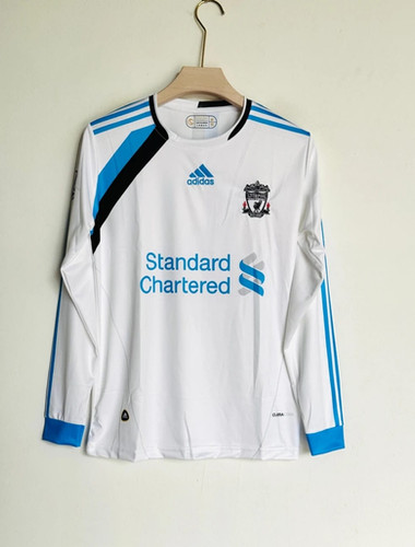 SUAREZ LIVERPOOL 07-08 AWAY FULL SLEEVE KIT | Hub Of Jersey
