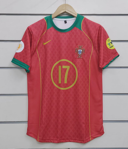 RONALDO 2004 PORTUGAL HOME KIT | Hub Of Jersey
